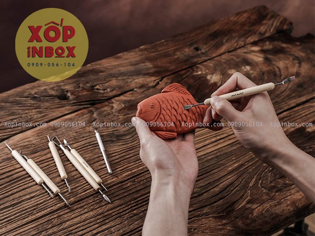 Bộ dụng cụ điêu khắc tạo hình đất sét Montmarte 11pcs - xopinbox.com