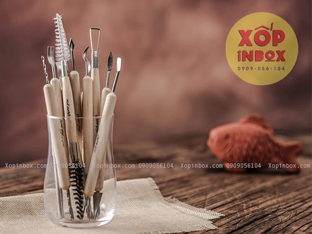 Bộ dụng cụ điêu khắc tạo hình đất sét Montmarte 11pcs - xopinbox.com